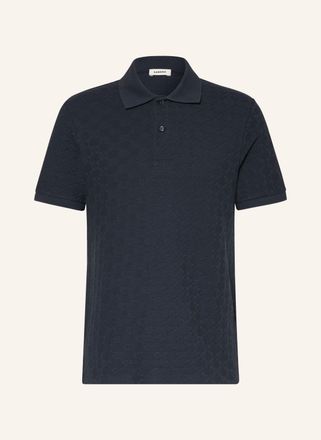 Sandro Sandro Strick-Poloshirt blau