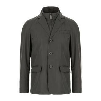 Herno Homme, Vestes, Vert, Taille: 2XL Veste Trois Boutons