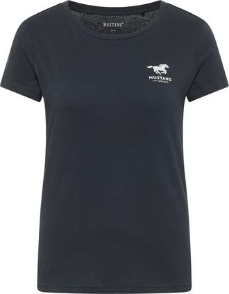 Mustang Jeans Damen Style Loa T-Shirt, Vulcan 4139, XL EU