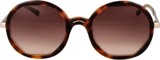 Sandro Lunettes de soleil carr&eacute;es - Femme - Accessoires - Brun - Taille: ONE Size