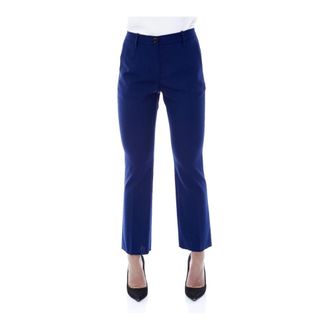 Nine In The Morning Elegantes Trompetenfrau Kleid - - Trousers - Damen - Blau - W26