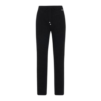 Kiton Cashmere Strick Relaxhose - - Trousers - Damen - Schwarzk - M