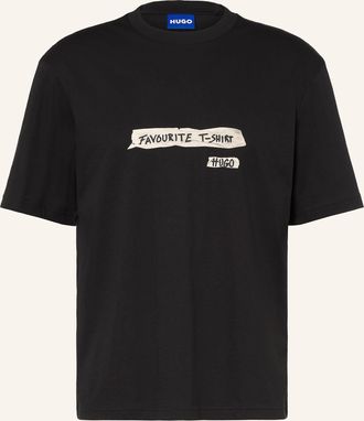HUGO BOSS Hugo T-Shirt Naxter schwarz