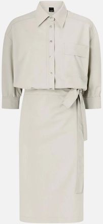 Pinko Pinko, Femme, Robes, Gris, Taille: 42 FR Ariane Abito Fluido
