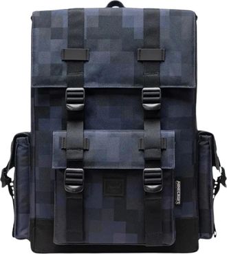 Herschel Minecraft Little America Cube Rucksack - - Bags - unisex - Blau - ONE SIZE