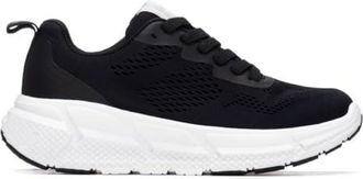 Refresh Sneakers Femme Noir - Chaussures Confortables et polyvalentes - Mode d&eacute;contract&eacute;e - Mod&egrave;le 17502205 (Taille39)