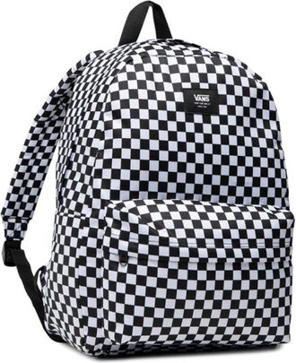 Vans Zaino VN000J3KY281 OLD SKOOL GROM Scacchi Bianco Nero bianco nero scacchi/TU