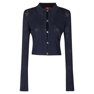Dondup Dt498 M01068D Cardigan - - Knitwear - Damen - Blau - M