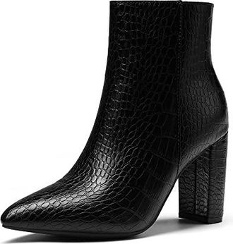 Dream Pairs Bottines Chelsea pour Femme Bottine à la Mode Classique Bottes Femmes,Size 41,Noir,SDAB2220W-E