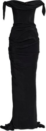 Cult Gaia Seidenkleid Nysa - - Dresses - Damen - Schwarzk - 2XS