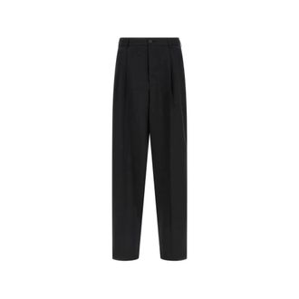 Magliano Homme, Pantalons, Noir, Taille: M Wool Tailored Pantalons