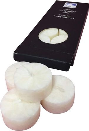 Kerzenfarm Hahn Stearin-Teelicht-Set elfenbein