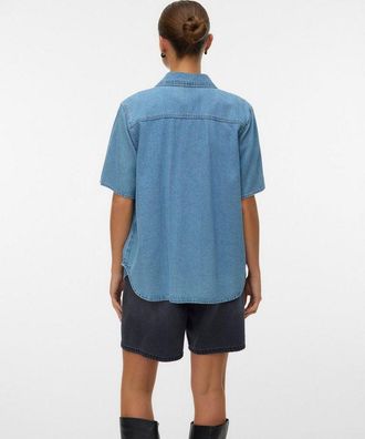 Vero Moda Jeansbluse VMSIGGA SS CLR DENIM SHIRT Baumwollmischung, regular fit