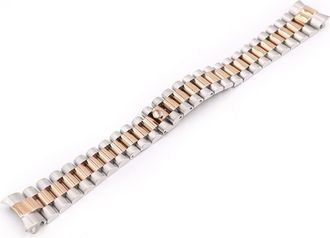 Generic 20mm 316L Edelstahl Festkr&uuml;mmte Endschraubenverbindungen Ersatzhandwerkswachtband Armband Armband f&uuml;r Pr&auml;sident Household faucets