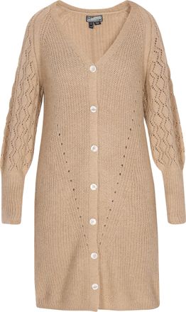 Dreimaster Dreimaster Strickjacke Frauen Beige