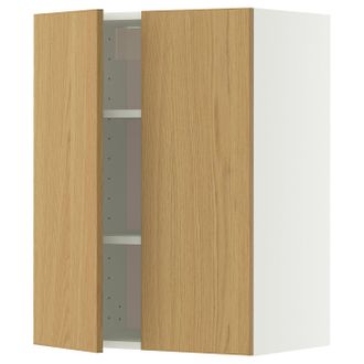 IKEA METOD Wandschrank mit B&ouml;den und 2 T&uuml;ren