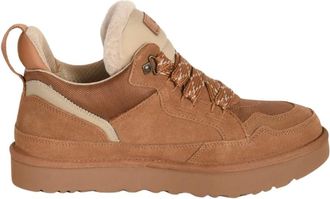 UGG Ugg, Homme, Chaussures, Brun, Taille: 45 EU Lowmel baskets en daim et toile balistique recycl&eacute;e