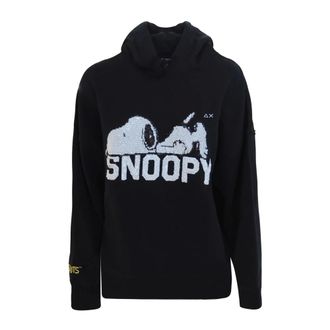 Sun 68 Damen, Sweatshirts & Hoodies, Schwarzk, MGröße