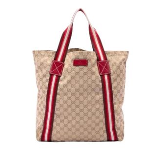 Gucci Pre-owned Canvas Tote Bag - - Pre-owned - Damen - Beige - ONE SIZE