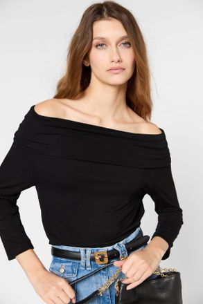 Gerard Darel T-shirt &eacute;chancr&eacute; - GERARDINE - Noir