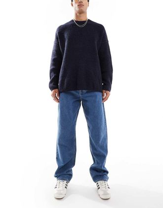 Dickies Thomasville - Denim-Jeans in klassischem Blau mit lockerem Schnitt