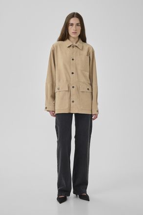 MY ESSENTIAL WARDROBE Lederjacke OllyMW Lederjacke Oversize fit
