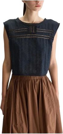 Bellerose Femme, Tops, Gris, Taille: 40 FR Blouse Donna