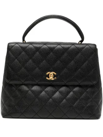 Chanel sac &agrave; main Kelly Flap (2001) - Noir