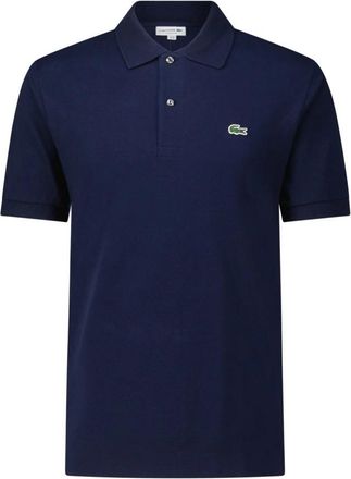 Lacoste Zeitloses Poloshirt Klassische Passform - - Tops - Herren - Blau - L