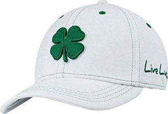 Black Clover Trèfle Noir pour homme Premium Fitted 2 Casquette - Noir avec trèfle