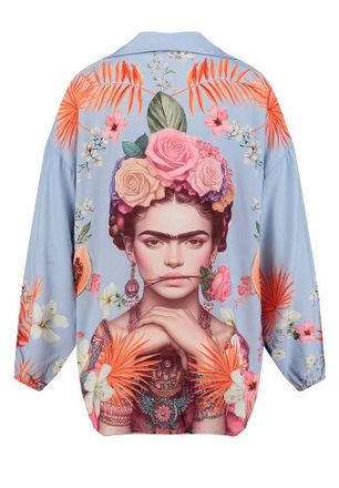 Key Largo Langarmbluse WB GALLERY v-neck (1-tlg)