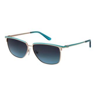 Guess Goldene Damen Sonnenbrille Blau Verlauf - - Accessories - Damen - Gelb - ONE SIZE