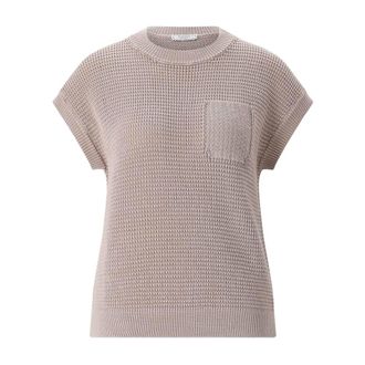 PESERICO Damen, Strickwaren, Braun, 3XSGr&ouml;&szlig;e