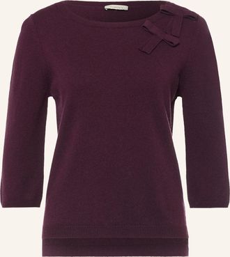 Lilienfels Lilienfels Pullover Mit 3/4-Arm Und Cashmere lila