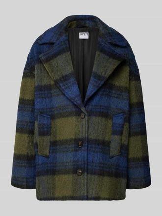 Jake*s Casual Relaxed Fit Kurzmantel mit Allover-Muster