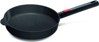 Woll Norbert Woll Diamond Logic XR Induktion Gusspfanne Rund Aluminium Schwarz, Maße: 24cm x 24cm, 1524LCIB