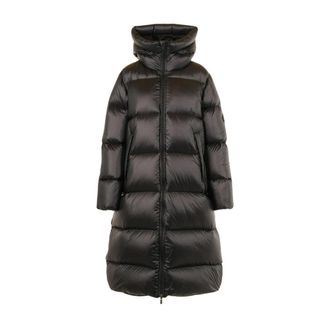 Pyrenex Gesteppter Daunenmantel mit Kapuze - - Coats - Damen - Schwarzk - 2XS