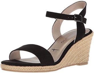 Tamaris 28300, Sandales Bride Cheville Femme, Noir (Black), 40 EU