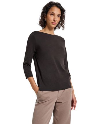 Street One Damen Basic U-Boot Shirt