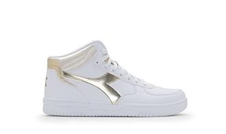 Diadora Raptor Mid Met, Sneakers Hautes Mixte, Blanc, 41