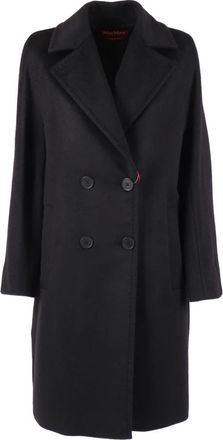 Max Mara Femme, Manteaux, Noir, Taille: 34 FR Cappotto Agenda