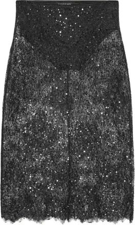 Birgitte Herskind Femme, Jupes, Noir, Taille: 40 FR Jupe Mini Imprimé Floral