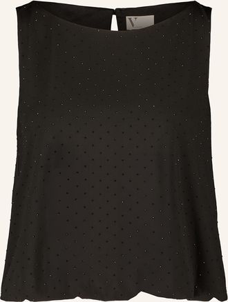 Vera Mont V By Vera Mont Top Mit Schmucksteinen schwarz