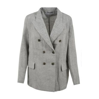 Attic and Barn Dalia Blazer - - Jackets - Damen - Grau - XS