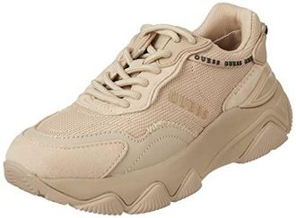 Guess Guess Micola, Chaussures à Lacets pour Femme, Nude, 40 EU
