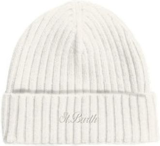 Saint Barth unisex, Accessoires, Blanc, Taille: ONE Size Wengen Beanie
