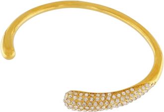 Dansk Copenhagen Vergoldetes CZ Gap Armreif Armband - - Accessories - Damen - Gelb - ONE SIZE