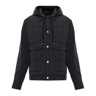 Moose Knuckles Brixton Daunen-Truckerjacke - - Jackets - Herren - Schwarzk - L