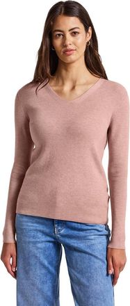 Street One Damen Basic V-Neck Pullover