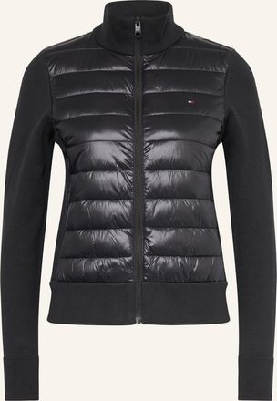 Tommy Hilfiger Steppjacke Im Materialmix schwarz